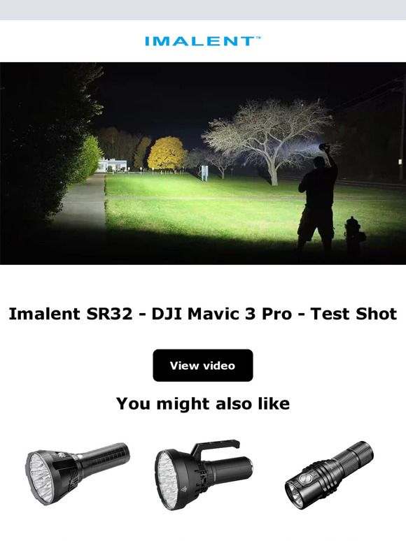 IMALENT: Imalent SR32 - DJI Mavic 3 Pro - Test Shot | Milled