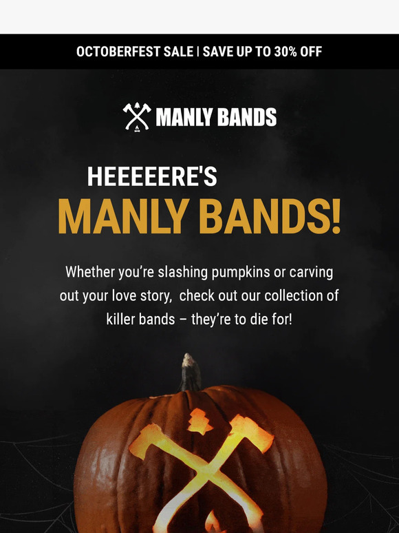 Manly Bands: Happy Halloween from Manly Bands! | Milled