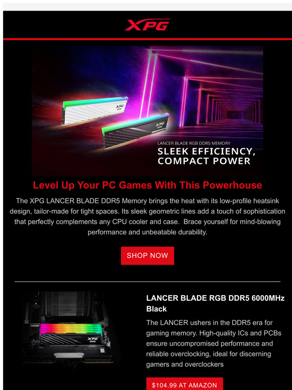 XPG: The Fastest LANCER Blade DDR5 Memory Yet | Milled