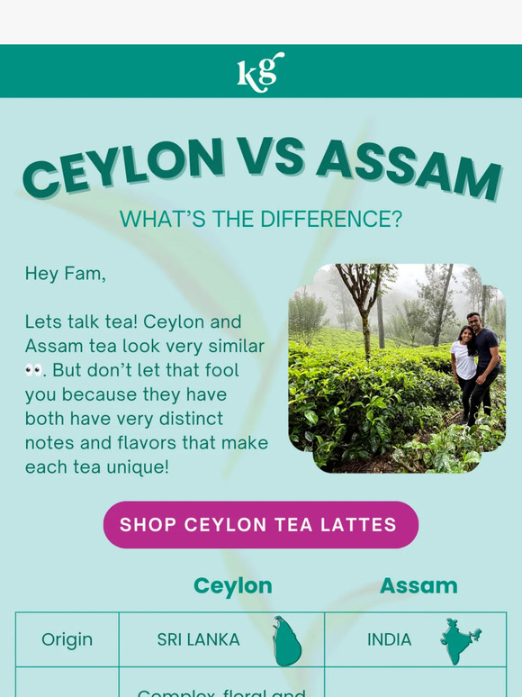 Kola Goodies: Ceylon Tea vs Assam (A quick guide)👍 | Milled