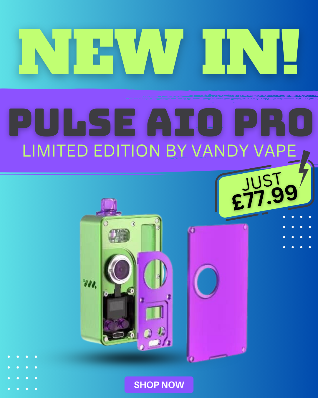 Ecig One: 🤩PULSE AIO PRO LIMITED EDITON IS HERE!🤩 | Milled