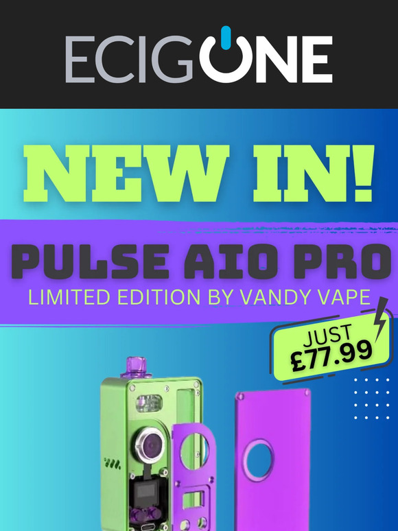 Ecig One: 🤩PULSE AIO PRO LIMITED EDITON IS HERE!🤩 | Milled