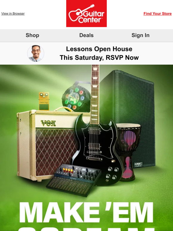 Guitar Center: Haunt your own house with this spooky gear | Milled