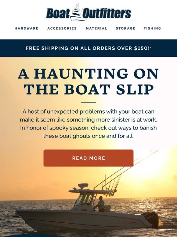 Boat Outfitters: Super spooky boat problems 🎃 | Milled