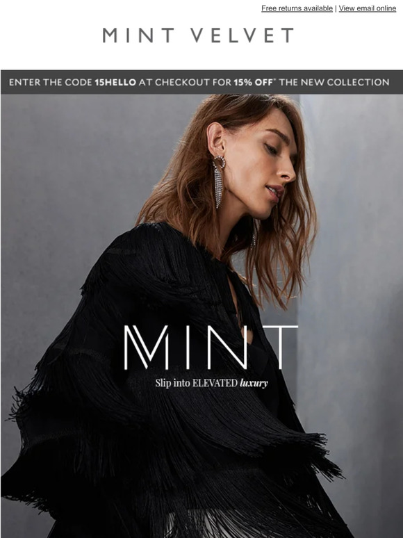 Mint Velvet: Introducing: The MINT Party Edit | Milled