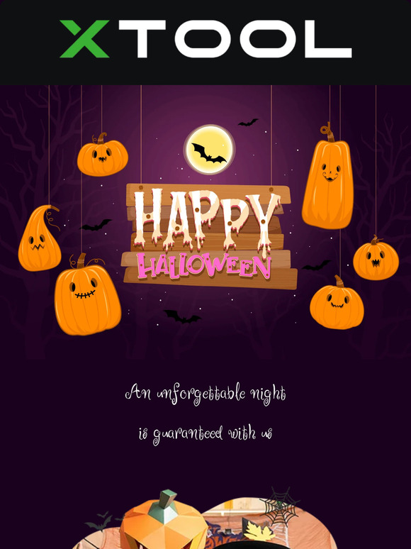 xTool: No Tricks, Just Treats: Which Halloween Lucky Draw Will You Win ...