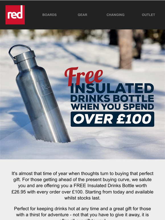 Red Paddle: Kickstart The Festive Season With A Freebie | Milled