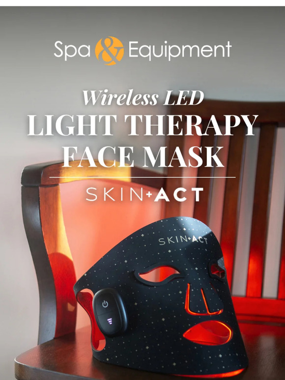 Skin Act: It's Here! Wireless LED Light Therapy Mask 🤩 | Milled