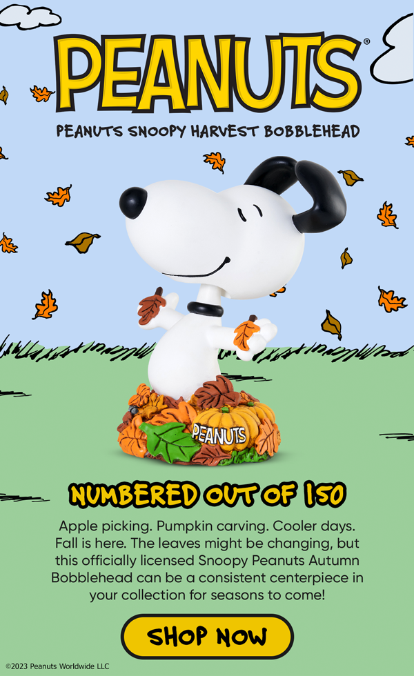 FOCO: Make this the best fall of them all with Snoopy! 🍂 | Milled