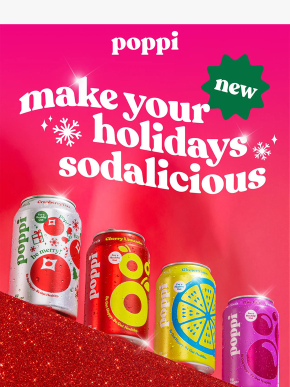Poppi: NEW Cranberry Fizz is here! 🥳🎁 | Milled