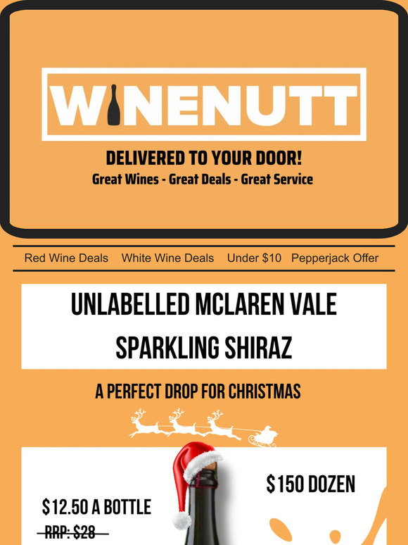 Winenutt: 🏆"BEST RED BLEND" & $150 Sparkling Shiraz Dozen | Milled
