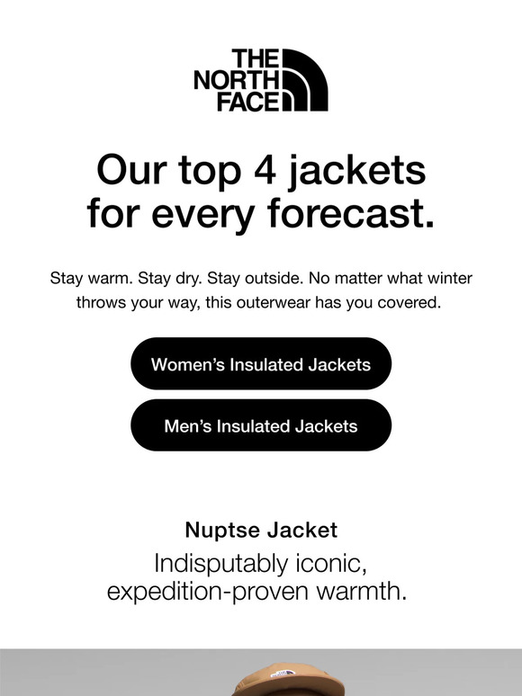 The North Face: 4 best jackets for every forecast | Milled