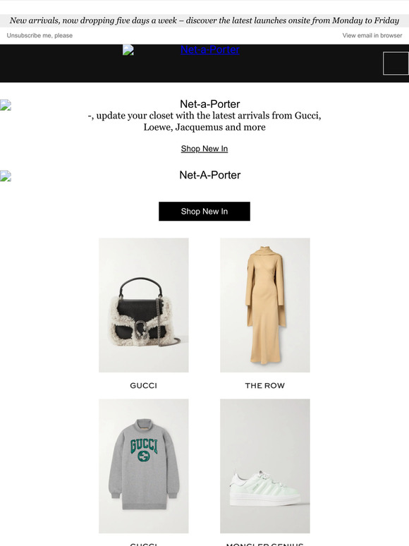 Net-A-Porter: Discover our expert roundup of just-landed looks | Milled