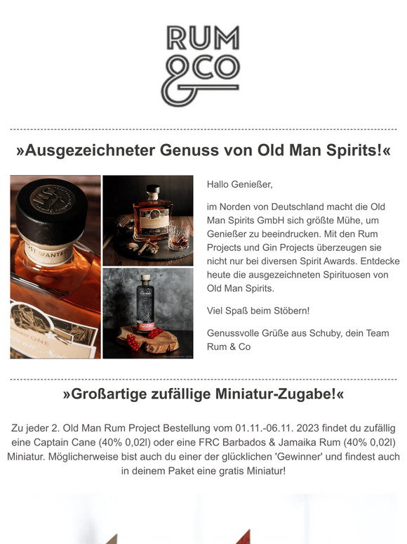 Rum & Co: Deine Old Man Highlights & eine Gratis-Zugabe! | Milled