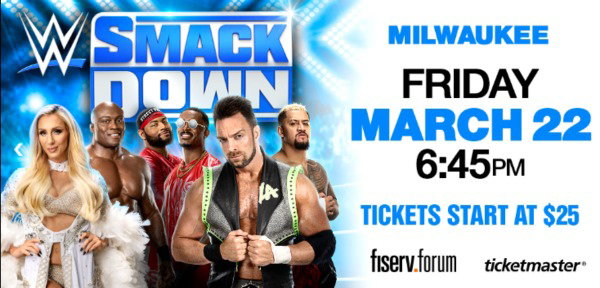 Bucks Pro Shop: Exclusive Presale Starts Now: WWE SmackDown | Milled