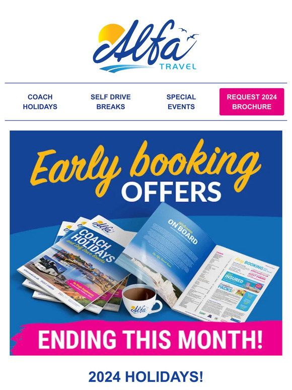 Alfa Travel: Early Booking Offers Ending this Month | Milled