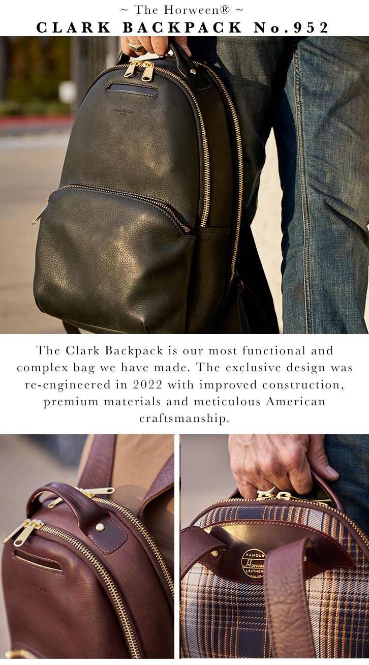 Coronado Leather: The Clark Backpack No.952 | VIP Special Offer | Milled