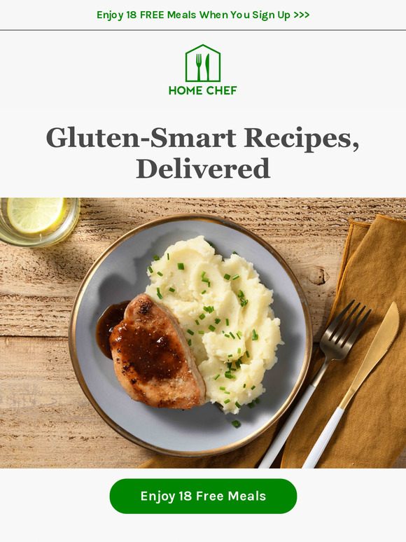Home Chef: Meet your goals with NEW Gluten-Smart meals | Milled