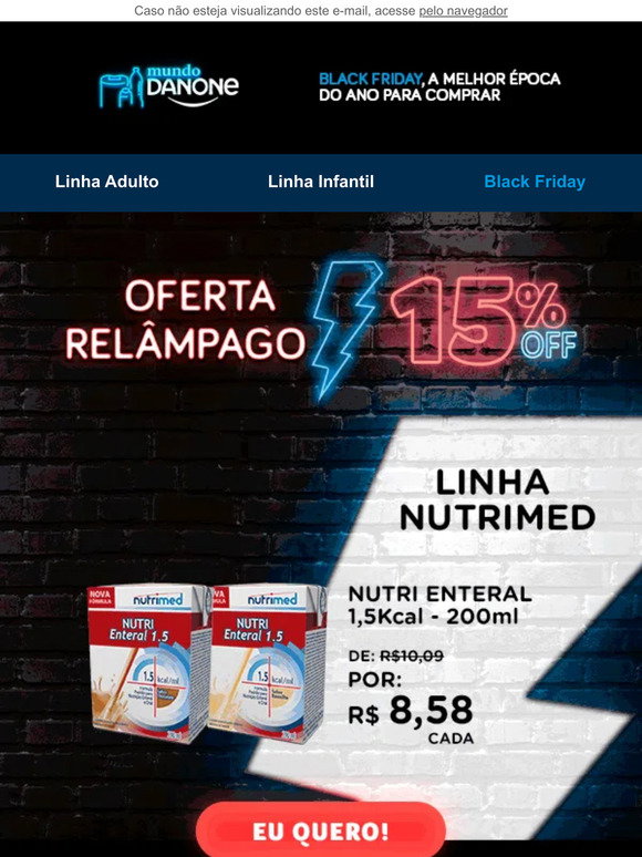Mundo Danone: A Black November começou com (3) Ofertas Relâmpago ⚡ | Milled