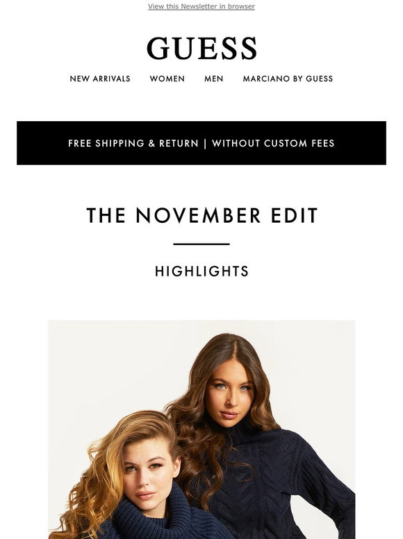 GUESS: Your definitive monthly selects are here | Milled