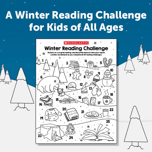 Scholastic: A Winter Reading Challenge for Kids of All Ages | Milled