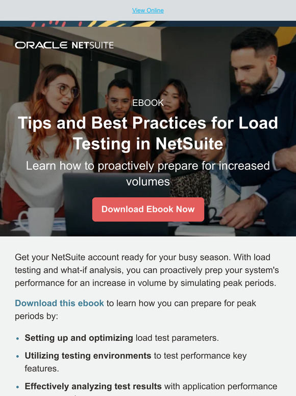 NetSuite: Tips and Best Practices for Load Testing in NetSuite | Milled
