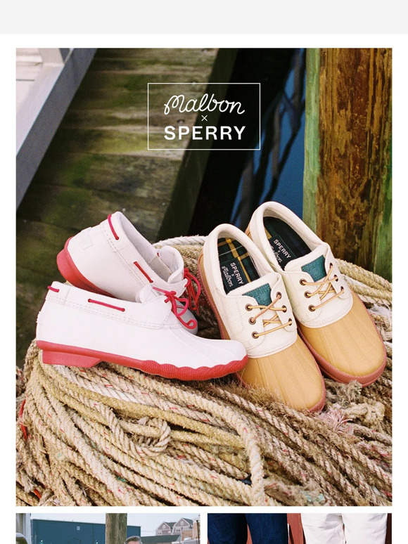 Malbon Golf: Malbon x Sperry ⛵️ | Milled
