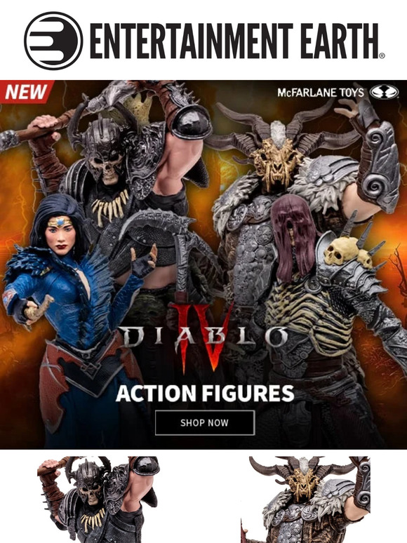 Entertainment Earth: New Diablo IV Action Figures - Unleash Your Fury ...