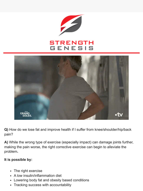 Strength Genesis: Exercise with Joint Pain.... | Milled