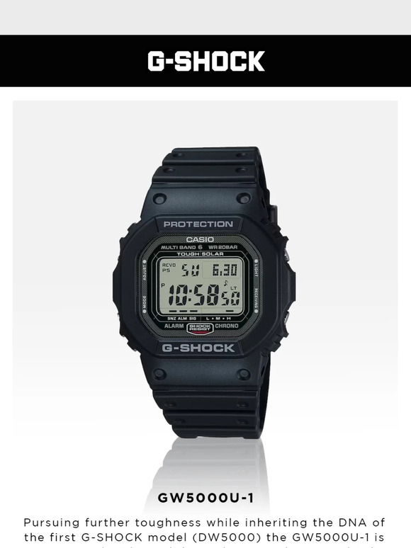 G-Shock: Limited Stock: GW5000U | Milled