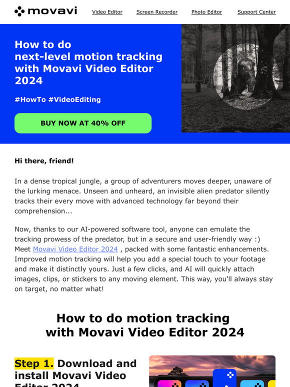 Movavi: How to Track Anything That Moves with AI | Milled