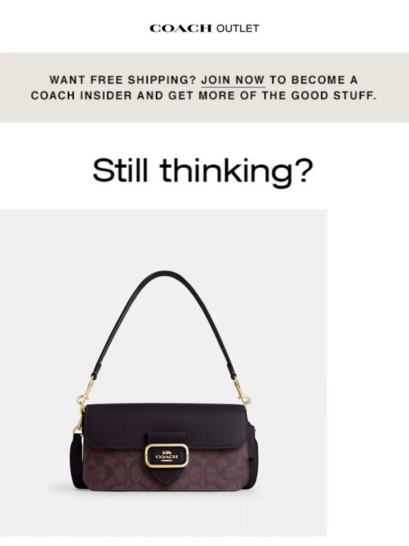 Coach: RE: The Morgan Shoulder Bag In Signature Canvas | Milled