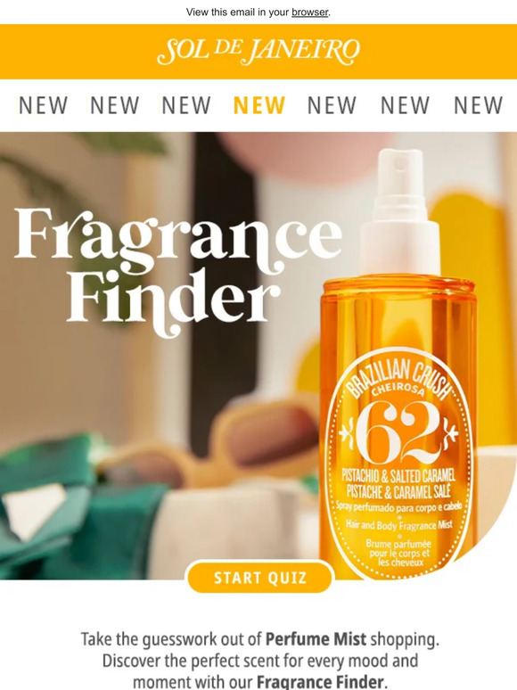 Sol de Janeiro: Discover your next scent with our NEW Fragrance Finder ...