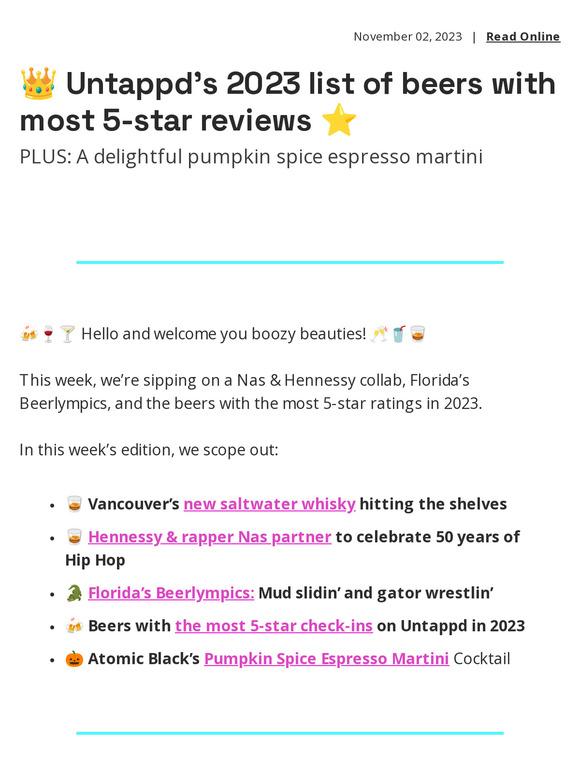 NIPYATA!: 👑 Untappd’s 2023 list of beers with most 5-star reviews ⭐ ...