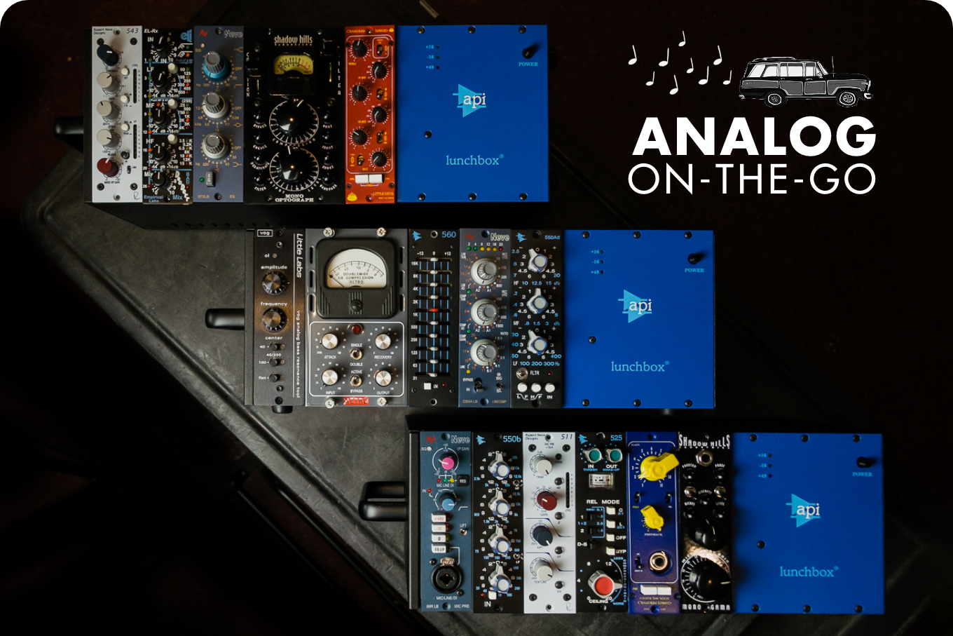 Vintage King Audio: Creating A 500 Series Mobile Analog Rig | Milled