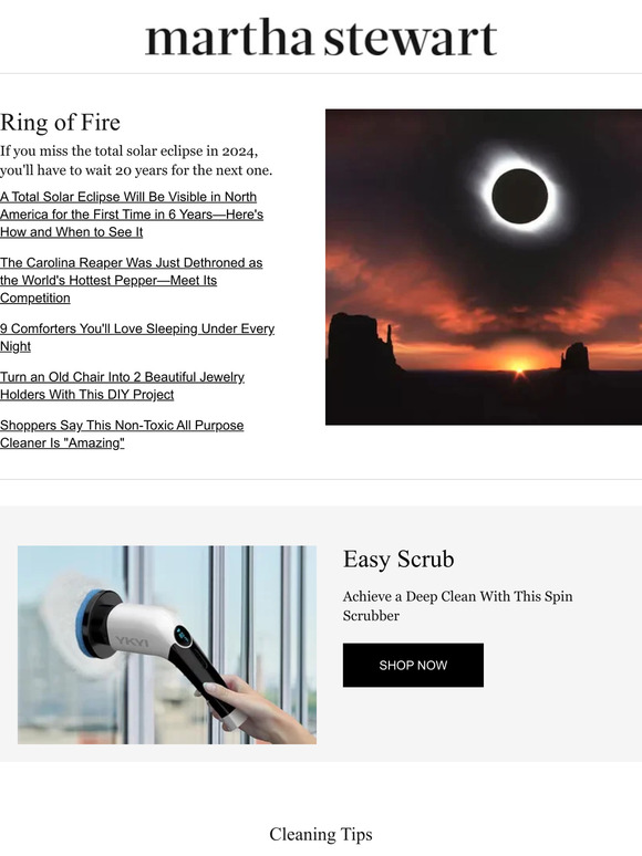 Martha Stewart: A Total Solar Eclipse Will Be Visible in North America ...