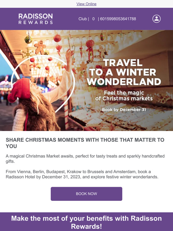 Radisson: Explore Magical Christmas Wonderlands | Milled