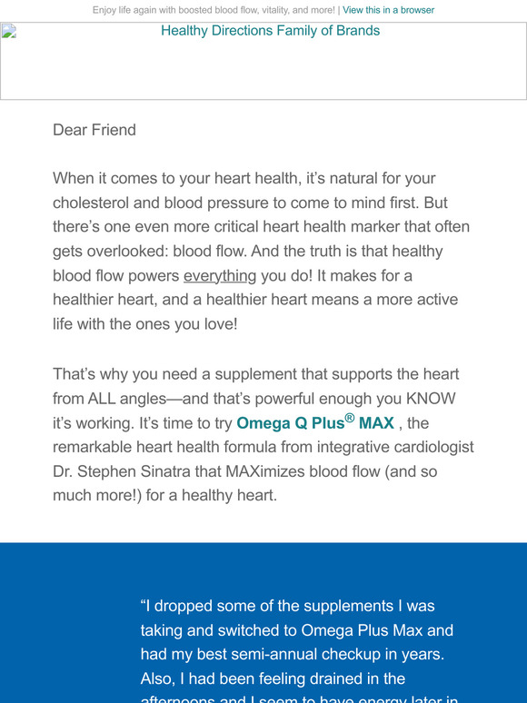 Healthy Directions: Get 40% OFF our all-in-one ️ healthy MAX solution ...