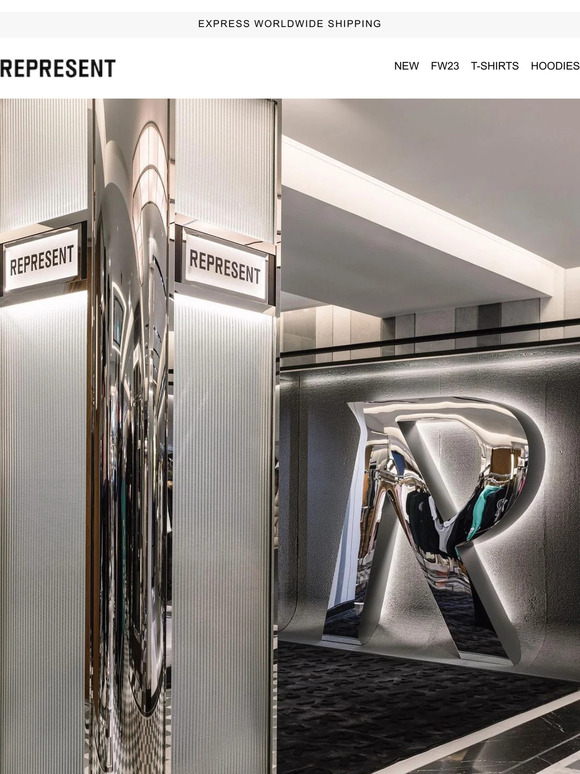 Represent Clo: Represent x Harrods - Exclusive Collaboration | Milled