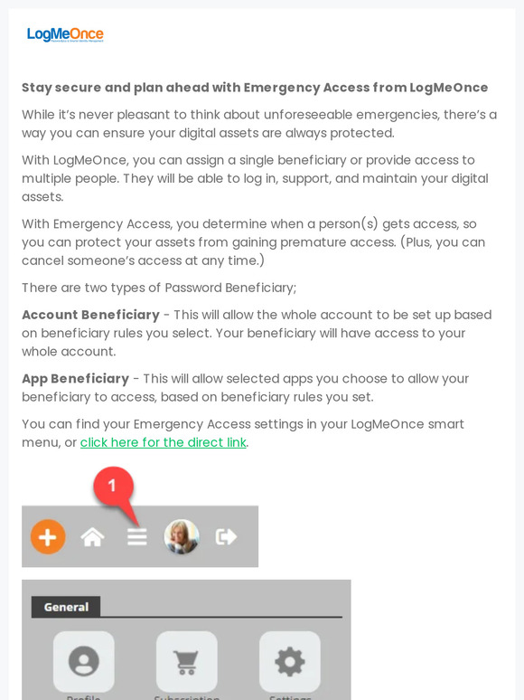 LogMeOnce: Emergency access for your passwords | Milled