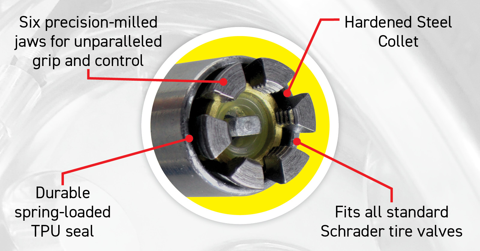 LockNLube: LockNFlate® Air Chuck. Hands-free. Leak-free. Hassle-free ...