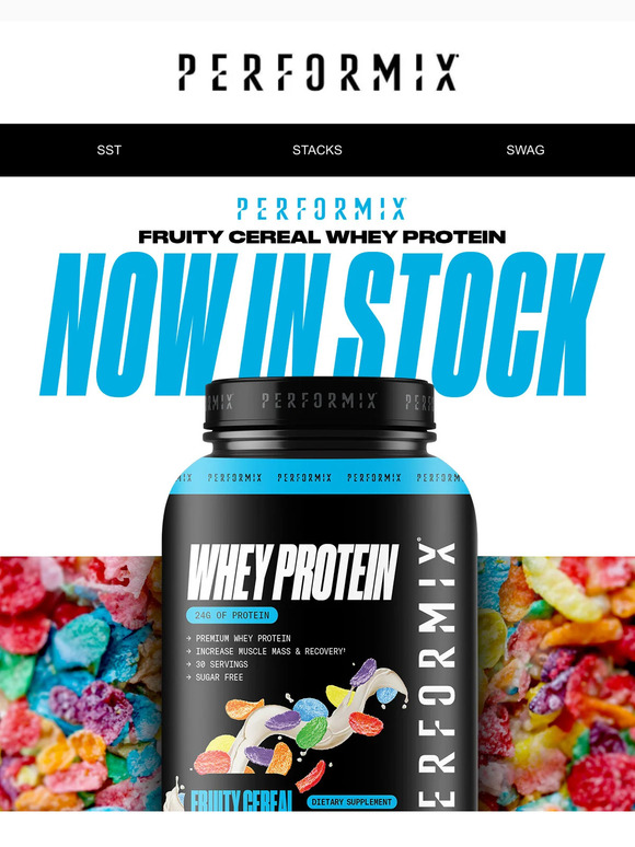 Performix: Try Our New Look - Same Great Taste! | Milled