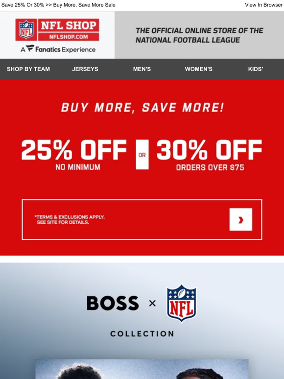 NFL: Upgrade Your Fan Style With BOSS x NFL | Milled