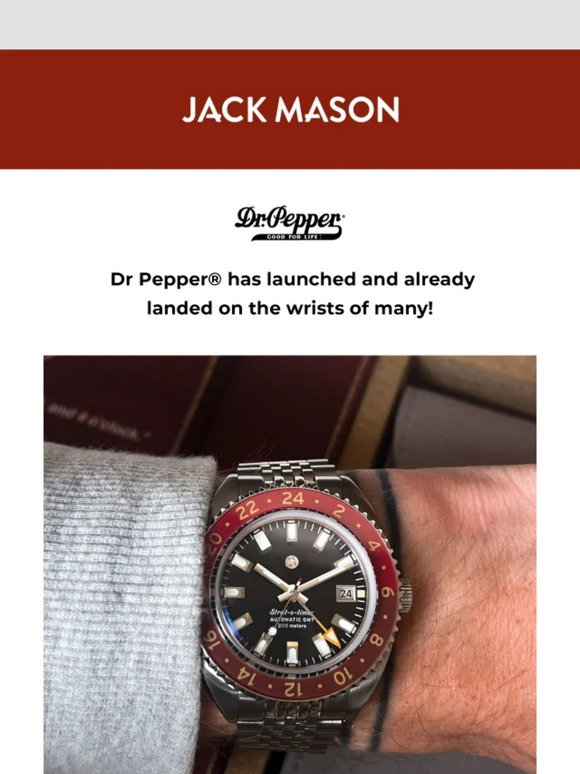 Jack Mason: In The Wild: Jack Mason X Dr Pepper® GMT | Milled