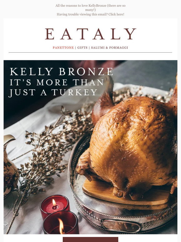 Eataly: Pre-order the best turkey you'll ever eat → | Milled