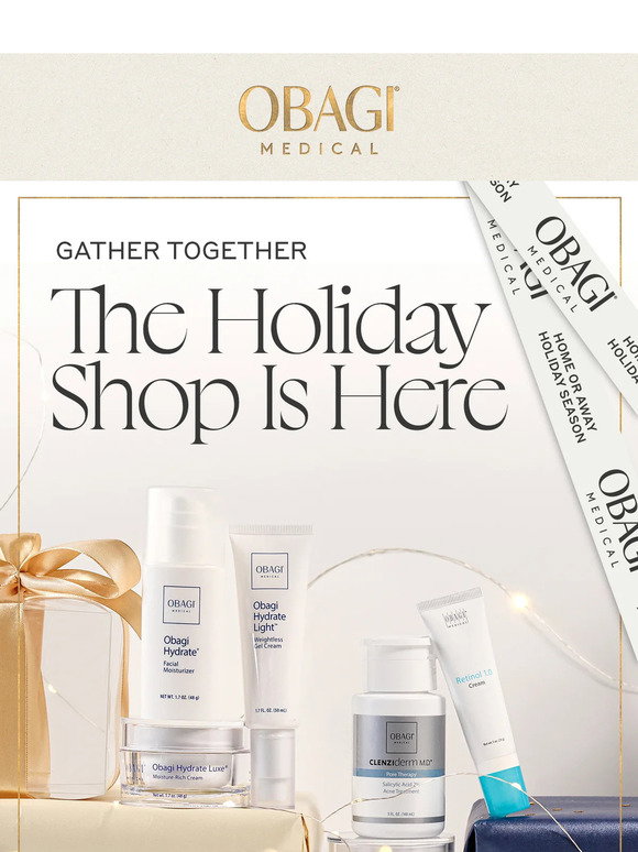Obagi: Say Hello to Our Holiday Shop 🎁 | Milled