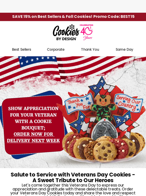 Cookies by Design: Here's a Sweet Way to Honor Your Veteran 🇺🇸 | Milled