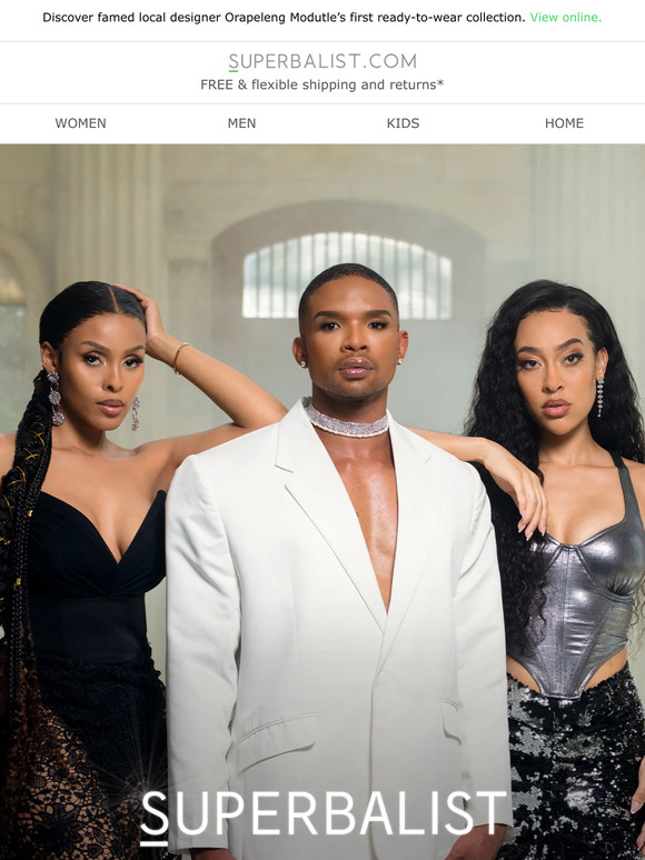 Spree: ⭐ The Superbalist x Orapeleng Modutle COLLECTION is here 🍾 | Milled