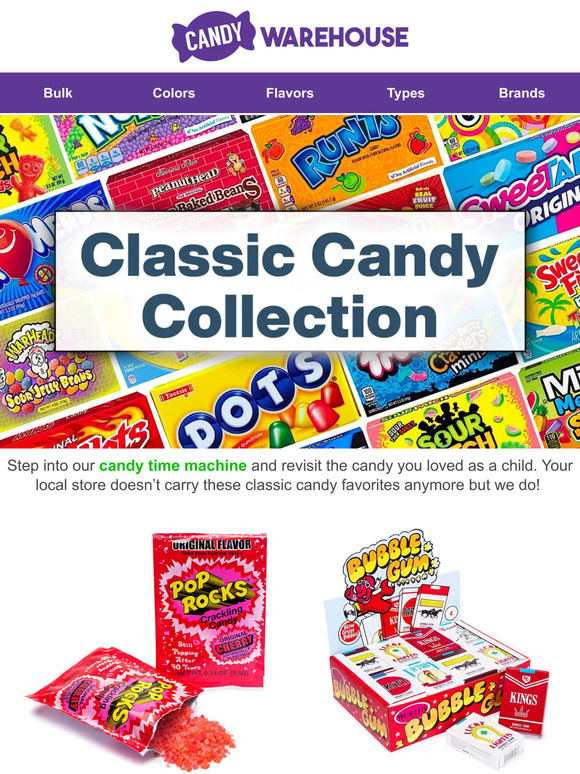 Candy Warehouse: 🍭 Classic Candy Collection | Milled