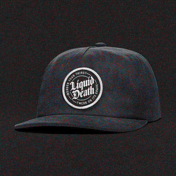 Liquid Death: Death Stamp Hat | Milled
